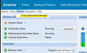 Deploying Proxy in Avamar - Technology Life