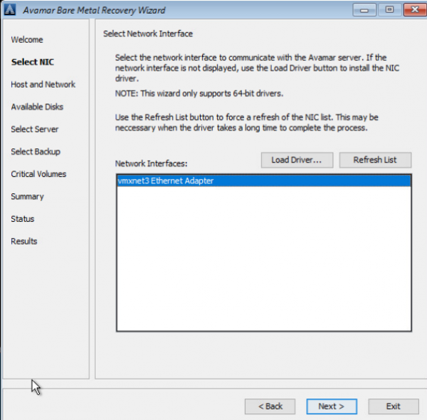 How To Have Success With Avamar Bare Metal Recovery
