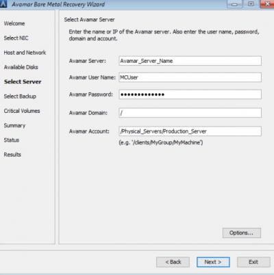 How To Have Success With Avamar Bare Metal Recovery